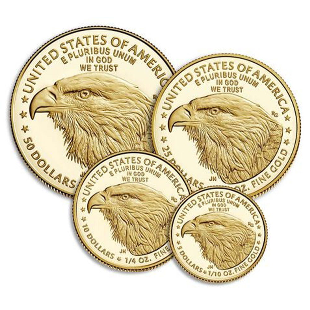 United States Mint Gold American Eagle Proof 4 Coin Set - Gold Gate Capital